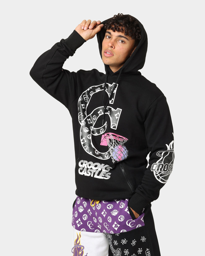 Crooks & Castles Miami Sportek Hoodie Black | Culture Kings