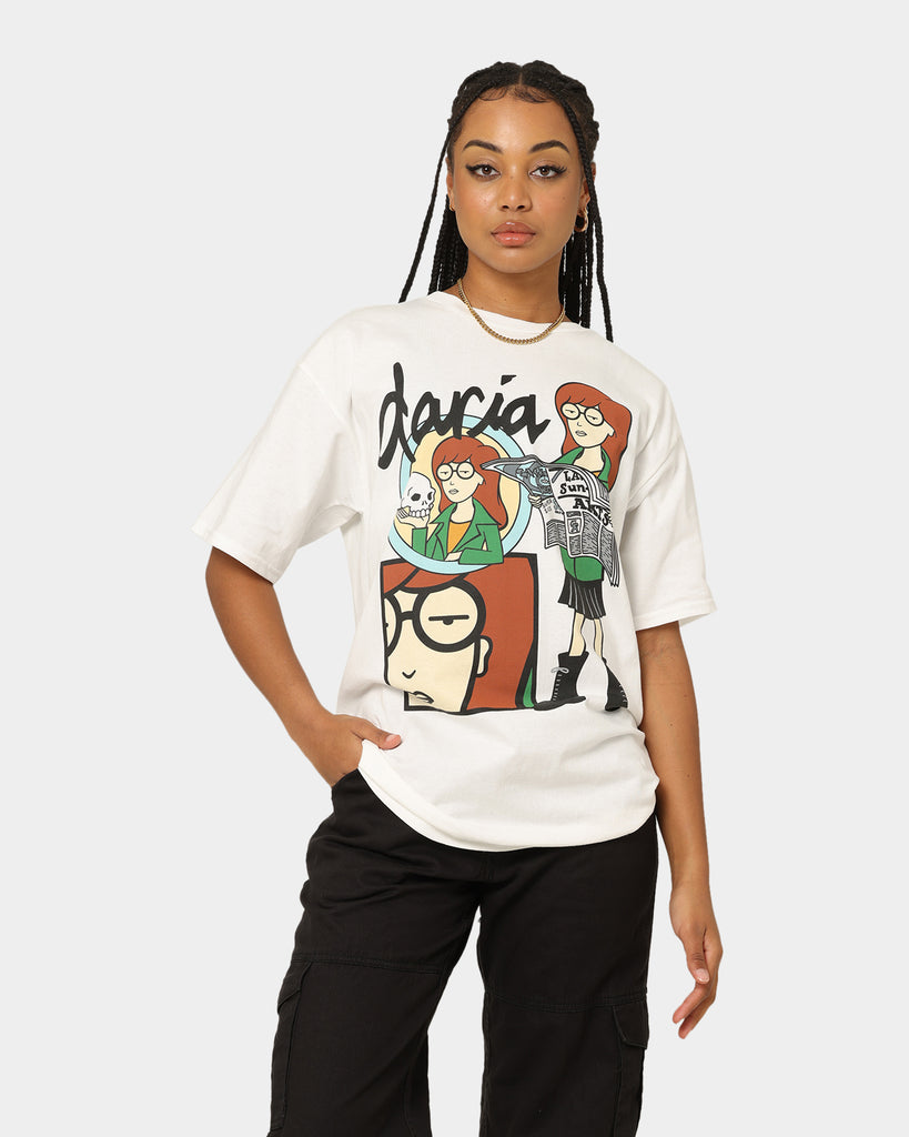American Thrift X Daria Daria Premium Vintage T-Shirt White | Culture Kings