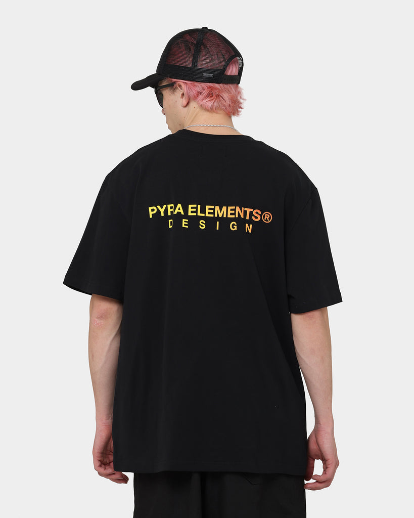 PYRA Design Logo T-Shirt Black/Orange | Culture Kings