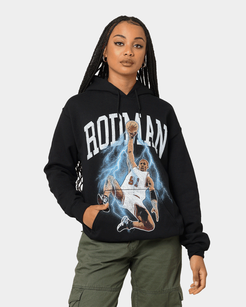 Rodman Brand Rodman Glow Dunk Hoodie Black | Culture Kings