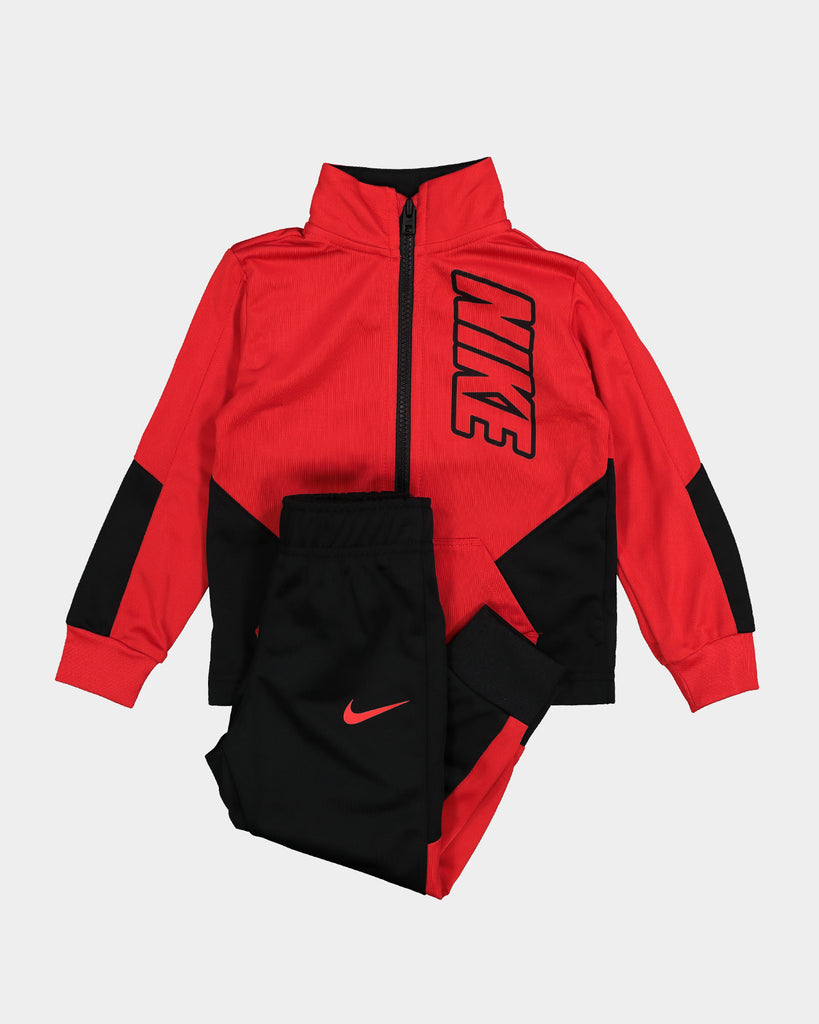 Nike Kids' Nike Block Tricot Set University Red/Black | Culture Kings