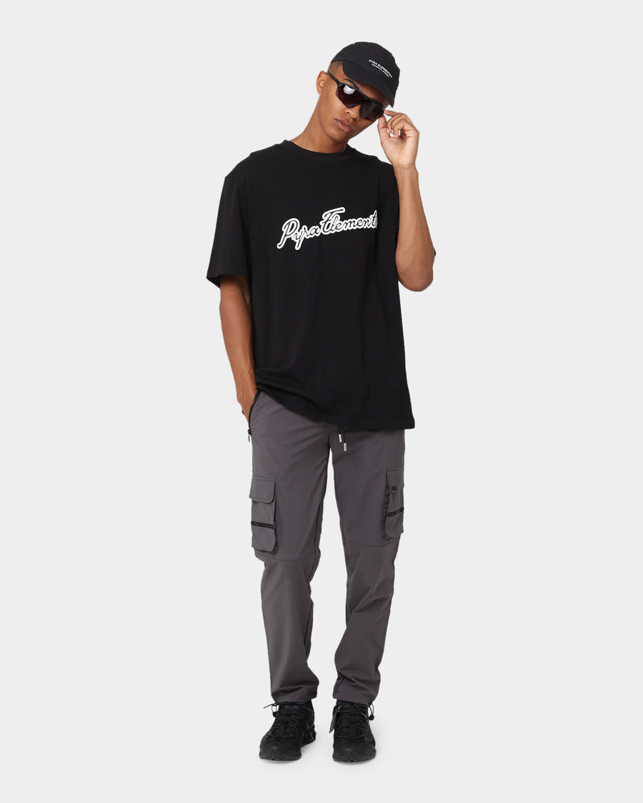 PYRA Script T-Shirt Black/White | Culture Kings