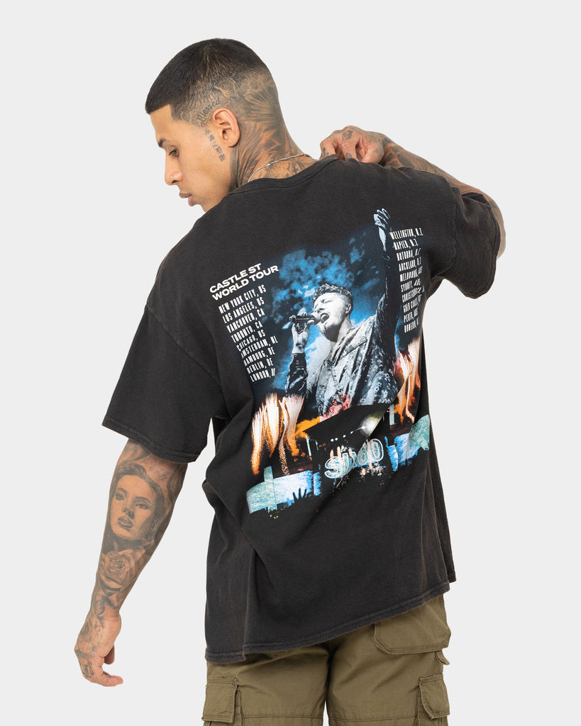 Six60 Merch Six60 Tour Vintage T-Shirt Black Wash | Culture Kings