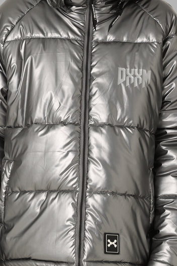 DXXMLife L-6 A Chrxme Puffer Jacket Silver | Culture Kings