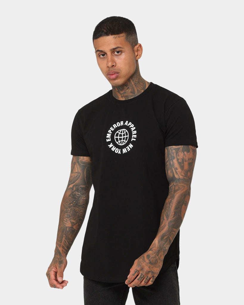 Emperor Apparel Globe After Dark T-Shirt Black | Culture Kings