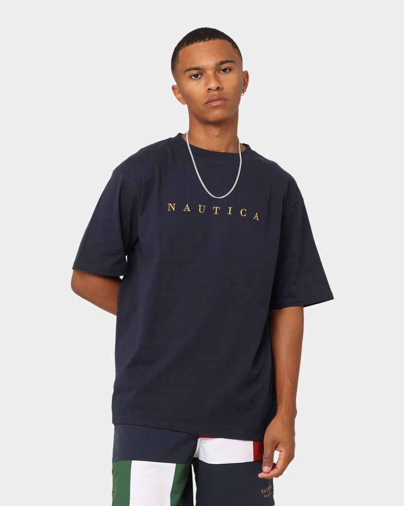 Nautica Navigate T-Shirt 429 Navy | Culture Kings