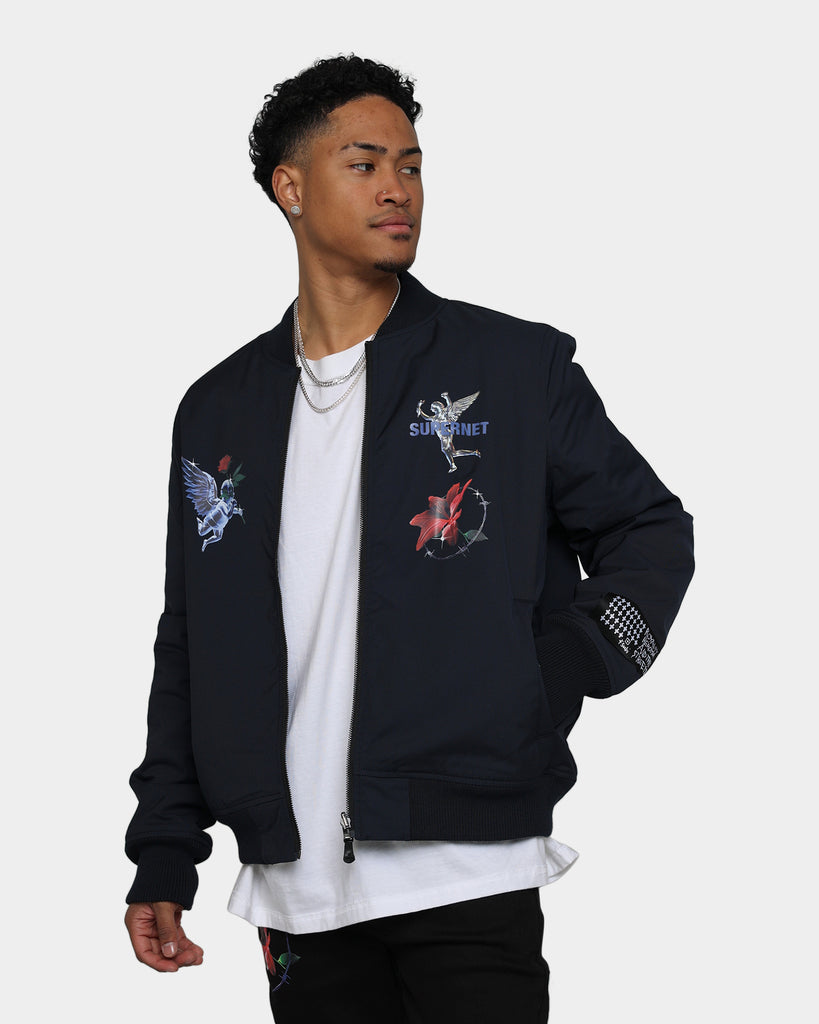 Ksubi NFT Bomber Jacket Blue | Culture Kings