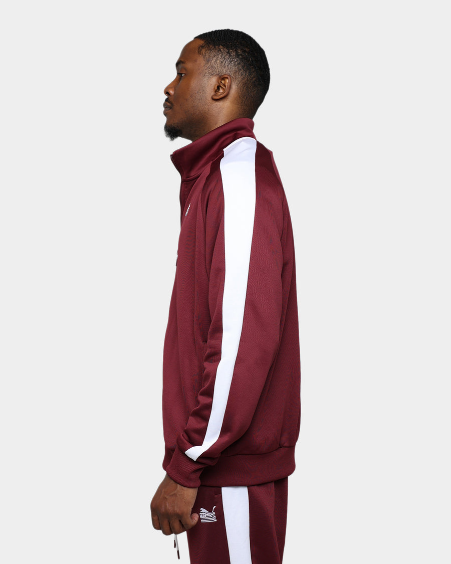 Puma X TMC Hussle T7 Jacket Burgundy | Culture Kings