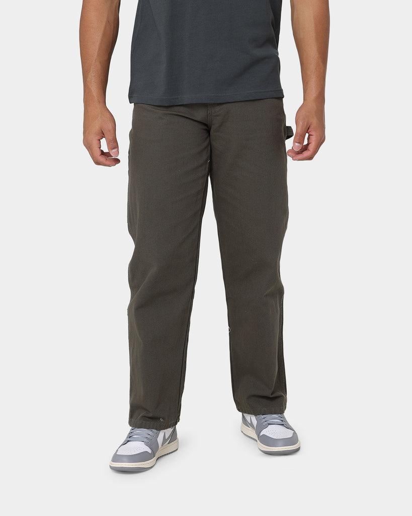 Dickies Relaxed Fit Duck Jeans Rinsed Moss Green | Culture Kings