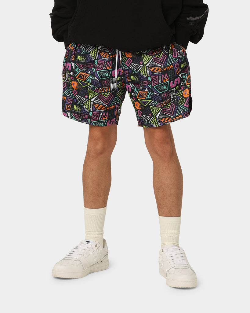 Starter Retro Mesh Shorts Multi-Coloured | Culture Kings