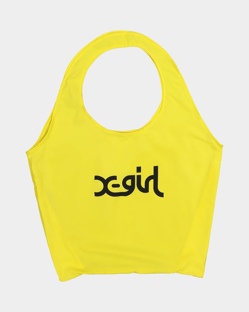 X-Girl Women's Mills Logo Shopper Bag Yellow | Culture Kings