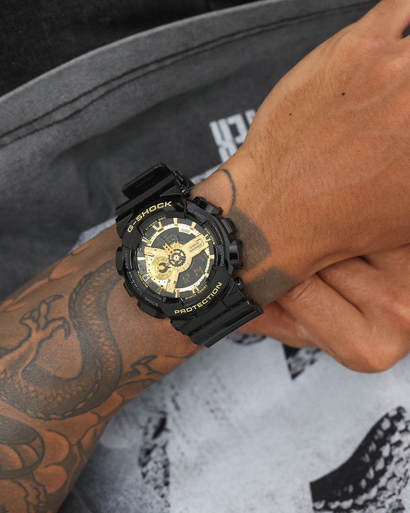 G Shock GA110GB-1A Black/Gold | Culture Kings