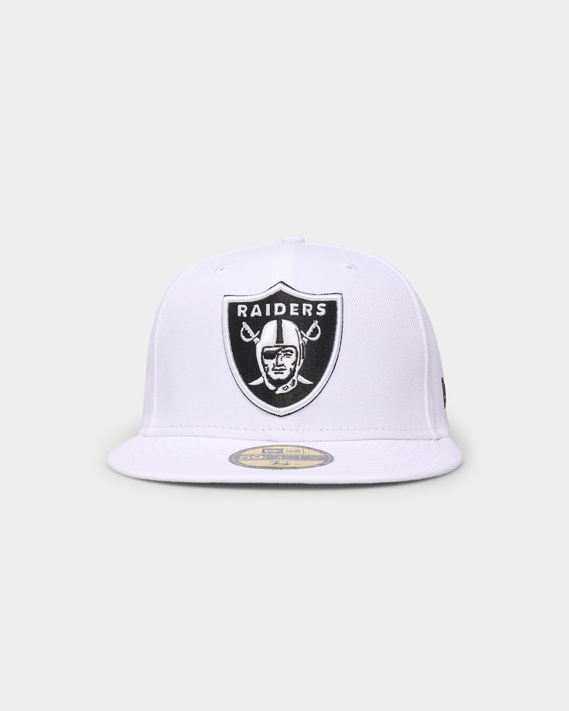 New Era Las Vegas Raiders 'Core White/Black' 59FIFTY Fitted White/Blac ...