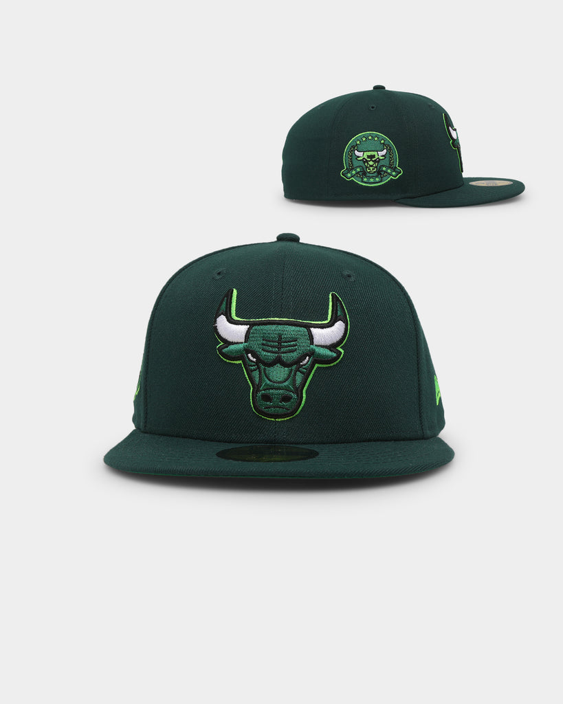 New Era Chicago Bulls 'Spring Greens' 59FIFTY Fitted Green | Culture Kings