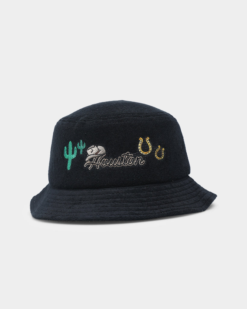 Goat Crew Houston Towel Bucket Hat Black | Culture Kings