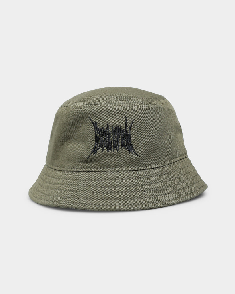 Goat Crew Metal Bucket Hat Olive | Culture Kings