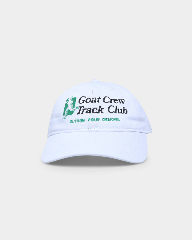 Goat Crew Track Club Strapback White | Culture Kings