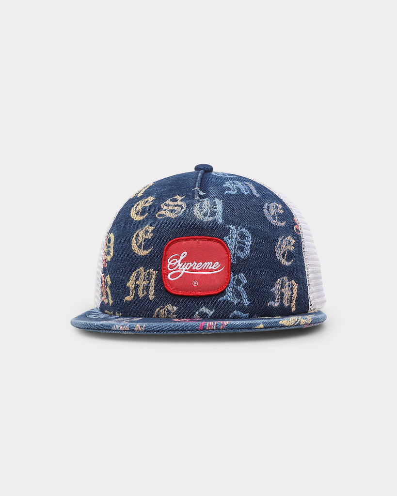 Supreme Gradient 5-Panel Snapback Blue | Culture Kings